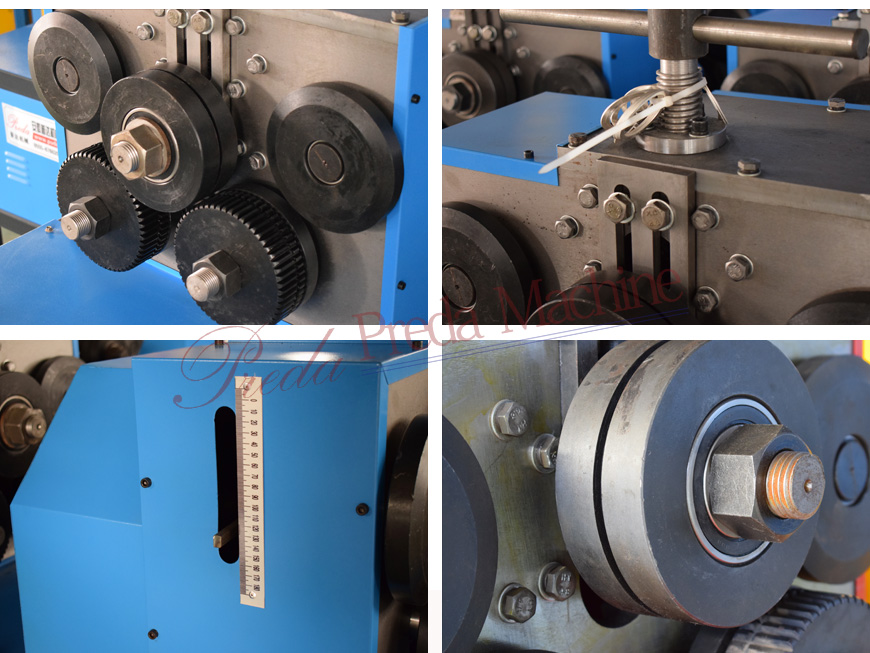 Electric angle iron rolling machine