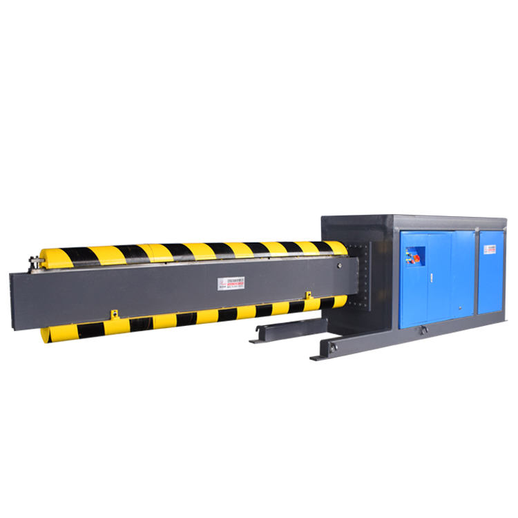 Flat oval duct machine
