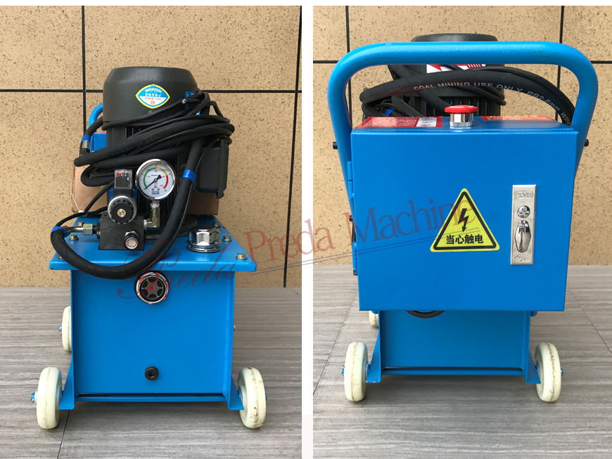 Portable clinching machine